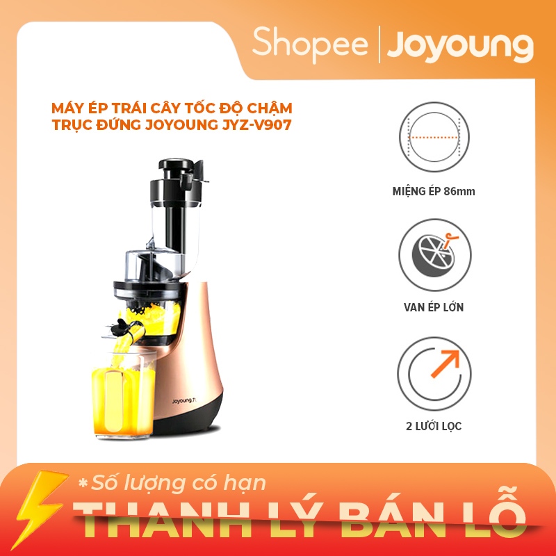 Máy Ép Trái Cây Tốc Độ Chậm Trục Ngang Joyoung JYZ E25 - Hàng Chính Hãng | Shopee Việt Nam