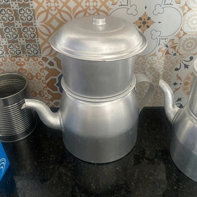 Phin cafe To ủ 100gam hoặc 200gam cà phê - Ấm ủ caf phê muối 100g hoặc ...