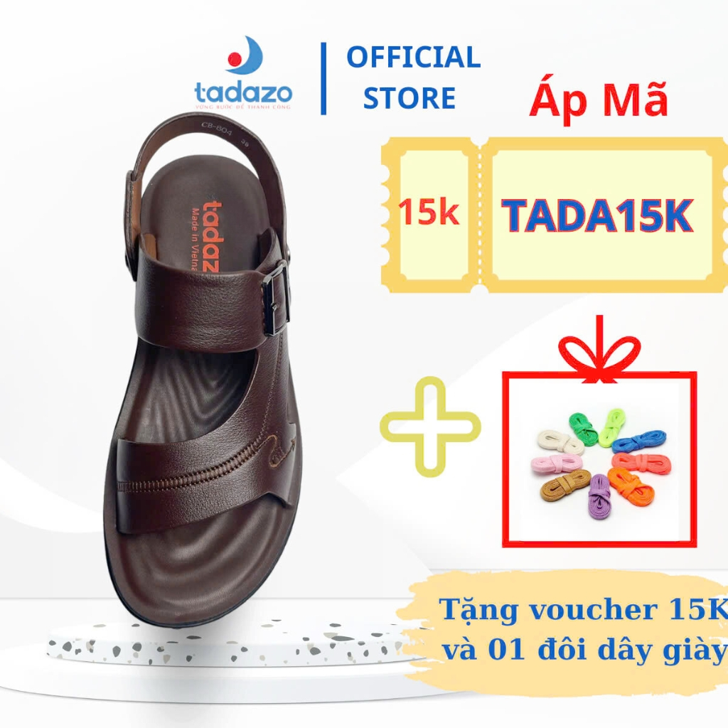 Dép quai hậu da cho nam tadazo TD1074 | Shopee Việt Nam