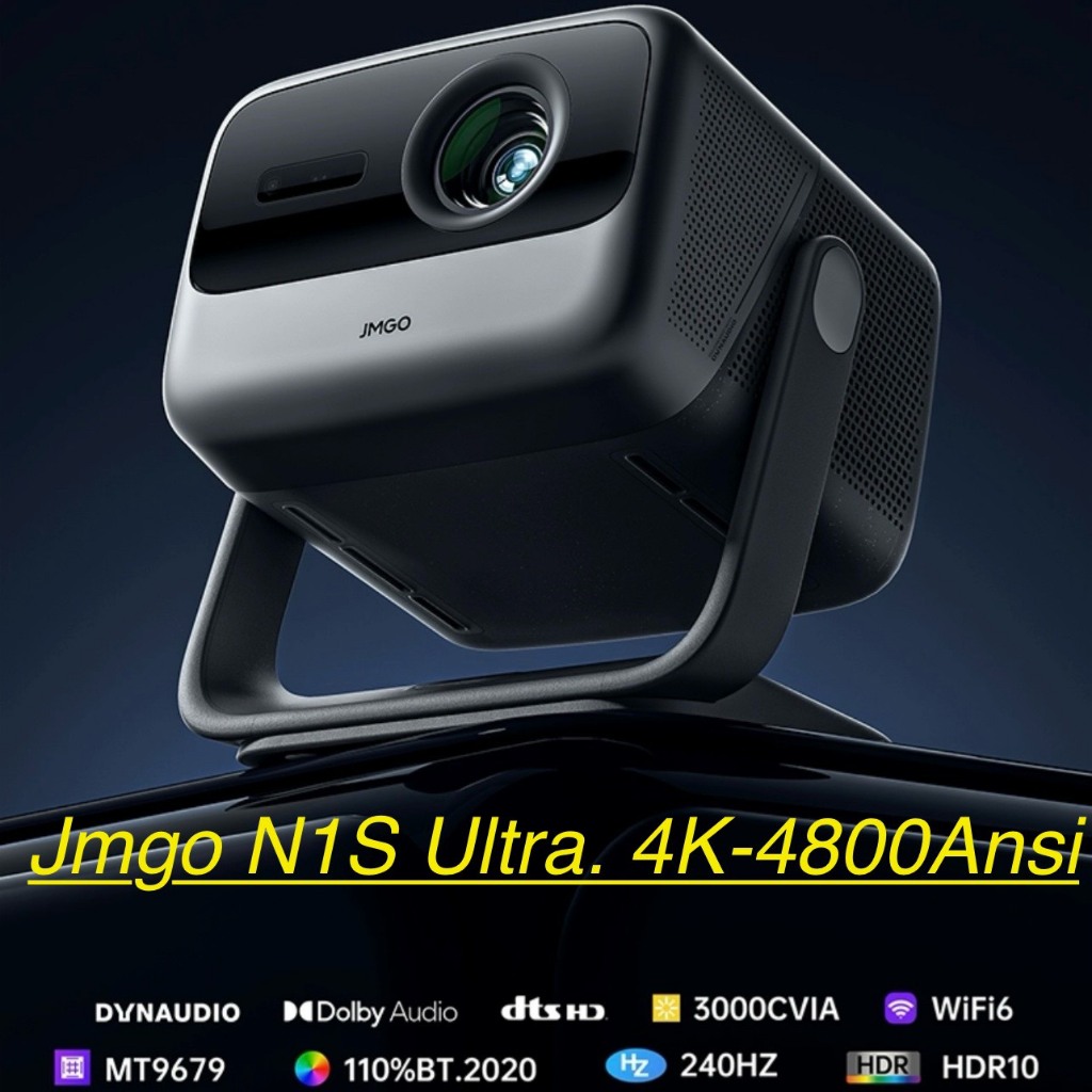 Máy Chiếu JMGO N1S ULTRA Ultimate 4K, 5600Ansi, N1S Pro 3200Ansi, Chip MT9679, 4G+64G | Shopee ...