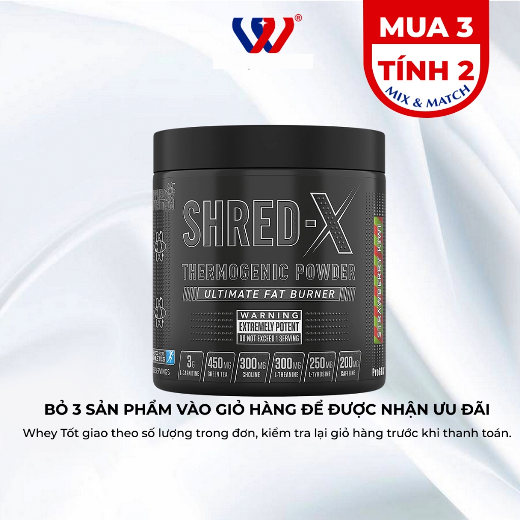 Pre workout Applied Nutrition Shred X 300g | Shopee Việt Nam