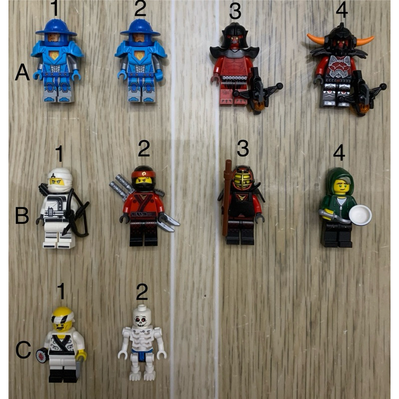 lego minifigures nhân vật ninjago và nexo knights hàng chính hãng ...