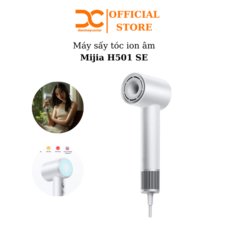 Máy sấy tóc ion âm 2 tốc độ gió 4 chế độ sấy Xiaomi Mijia H501 SE - BH 3 tháng - Shop DC Center ...