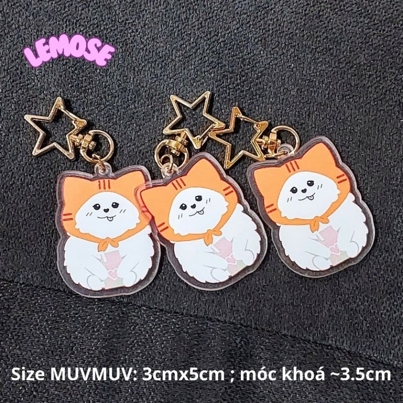 Móc khoá dây đeo đt MuvMuv MilkLove - Trái đất nghiêng 23.5 độ - Có ...