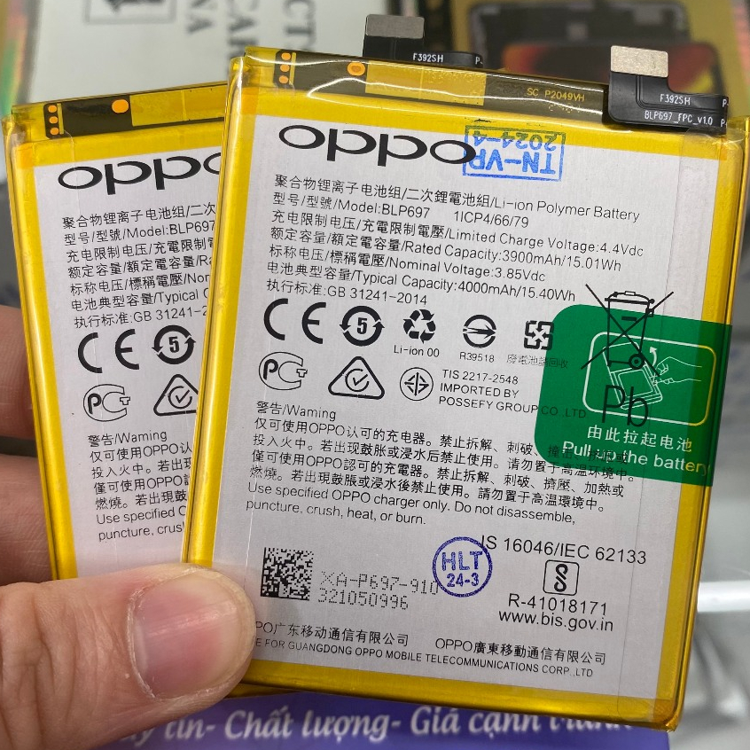 Pin Oppo F11 Pro (BLP697) loại 1 | Shopee Việt Nam