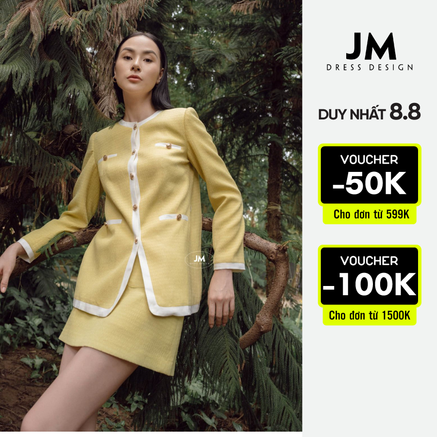JM Dress Design - Chân váy BLZ2021 dáng A , 2 túi ốp mix cơi ...