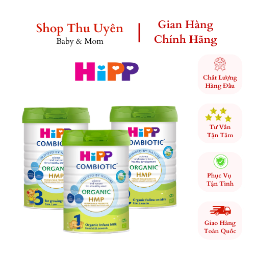 Sữa HiPP Organic Combiotic Lon Nhỏ 350g/Lon Lớn 800g | Shopee Việt Nam