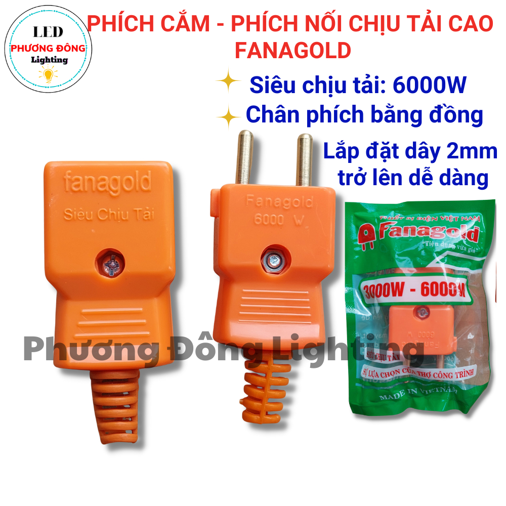 Phích cắm - phích nối chịu tải cao 3000w - 6000w - Phích cắm công ...