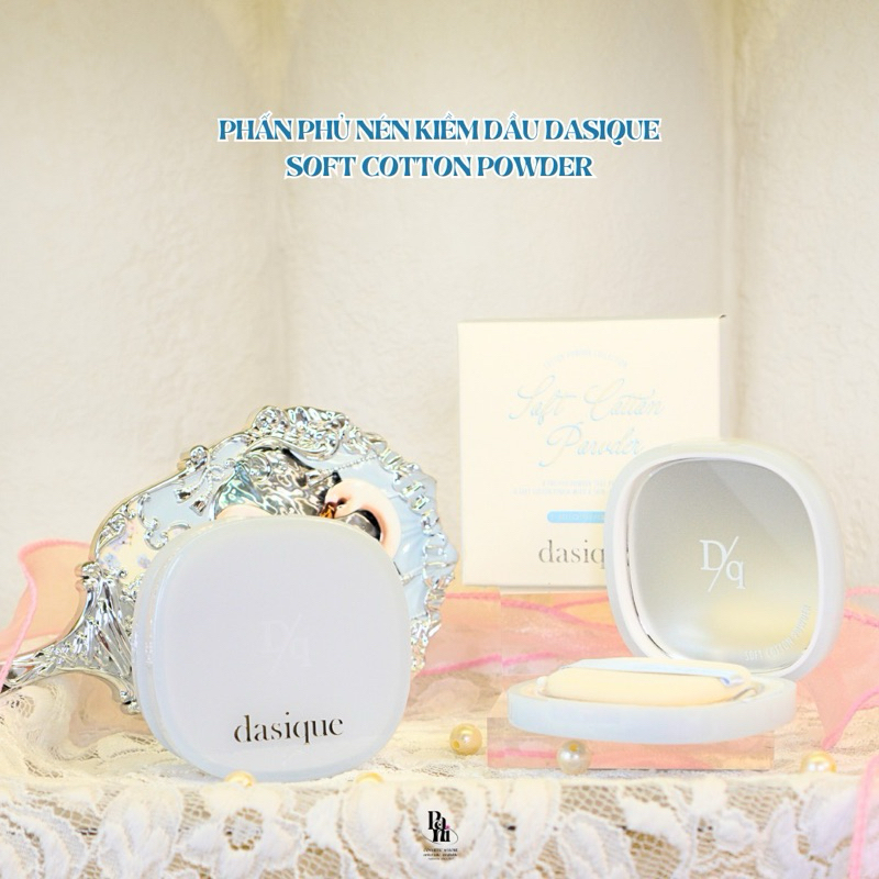 Phấn Phủ Nén Kiềm Dầu Dasique Soft Cotton Powder 4g | Shopee Việt Nam