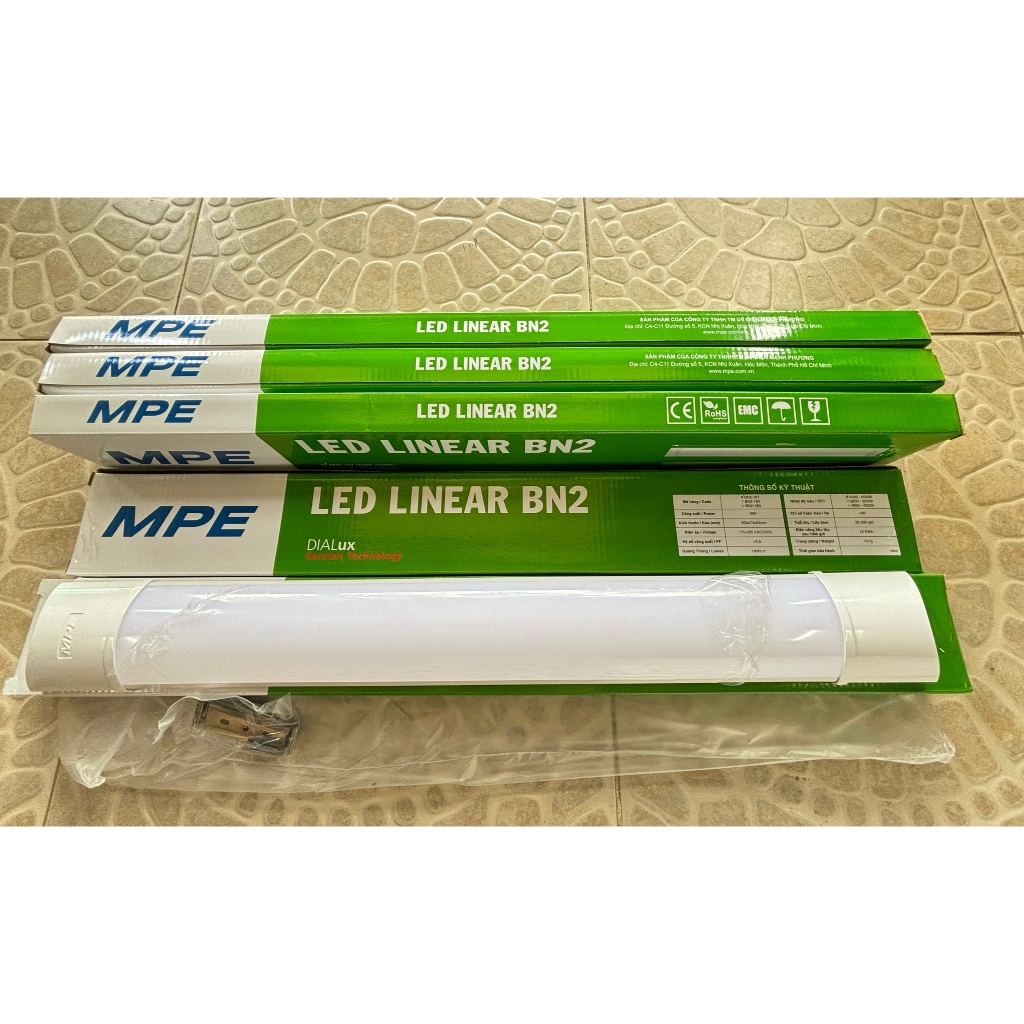Đèn led bán nguyệt MPE 0,6 mét - Hàng chính hãng MPE - Bảo hành 02 năm ...