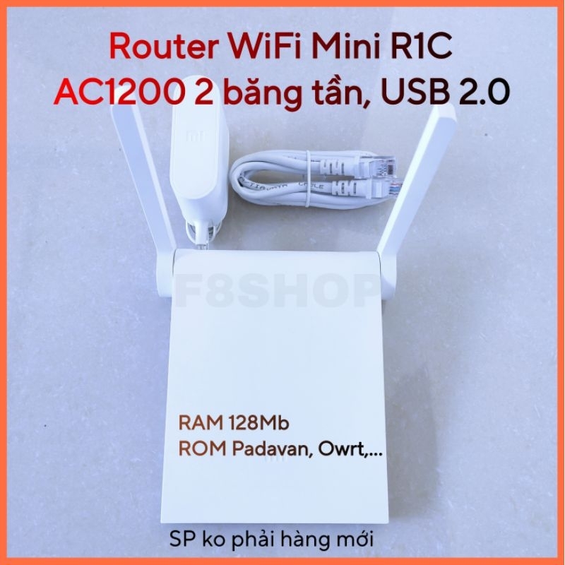 Router wifi Xiaomi Mini kích sóng wifi băng tần kép 2.4GHz và 5GHz tốc ...