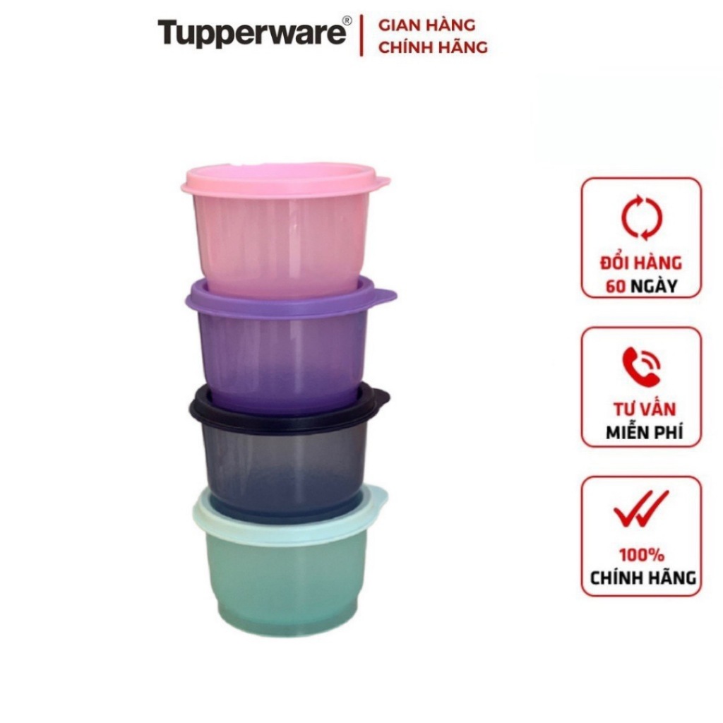 Hộp tròn mini Tupperware 140ml Snackup - Tupperware Chính Hãng | Shopee ...
