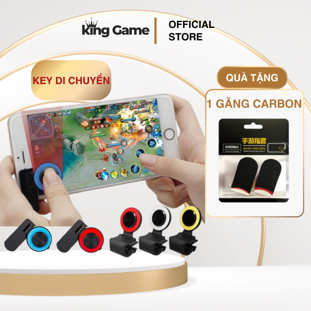 Nút di chuyển, nút thao tác hỗ trợ chơi game, giúp chơi game linh hoạt ...