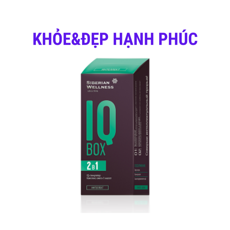 [ Iq box hỗ trợ não ] Thực phẩm bảo vệ sức khỏe IQ Box – 30 gói/hộp – 2 viên/gói | Shopee Việt Nam