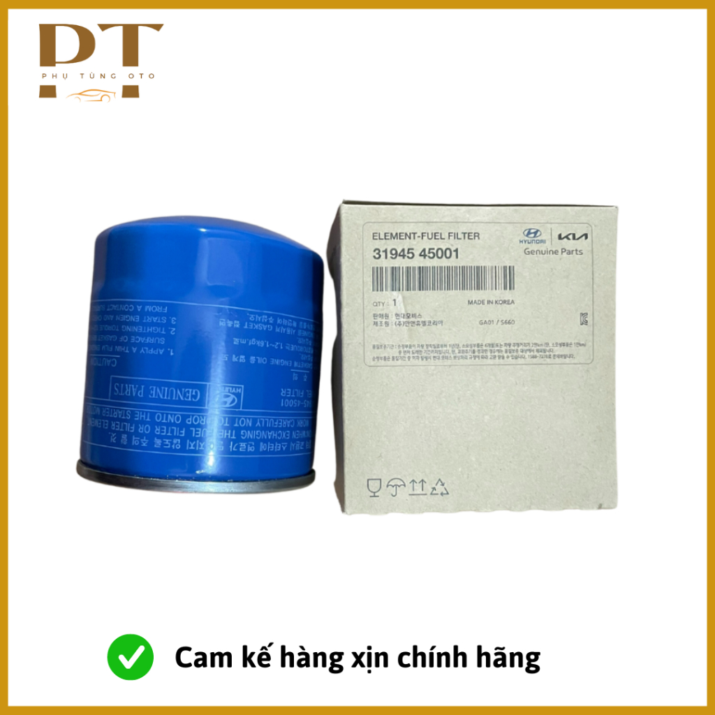 Lọc dầu Diesel Hyundai County máy cơ-31945 450001 hàng Mobis chính hãng ...