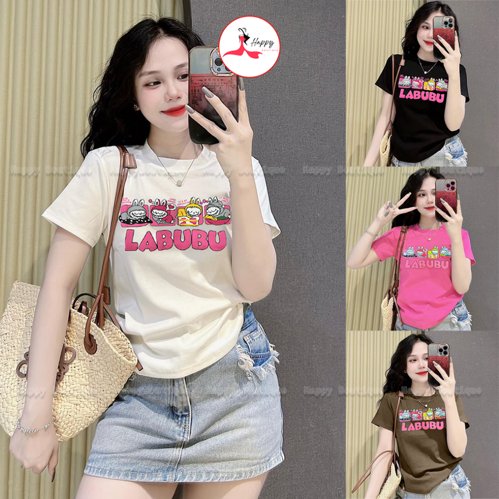 Áo Thun Dáng Ôm Nữ [Mã B77] Form Tôn Dáng Dưới 55kg, Kiểu dáng xu hướng ...