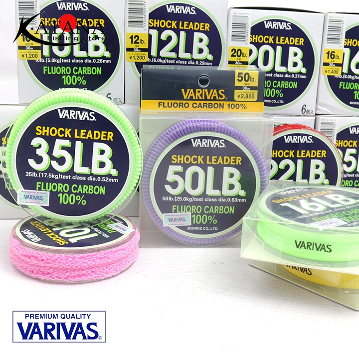 Dây Câu Fluoro Carbon - Varivas Shock Leader - Made in Japan - Dây Chính Hãng | Shopee Việt Nam
