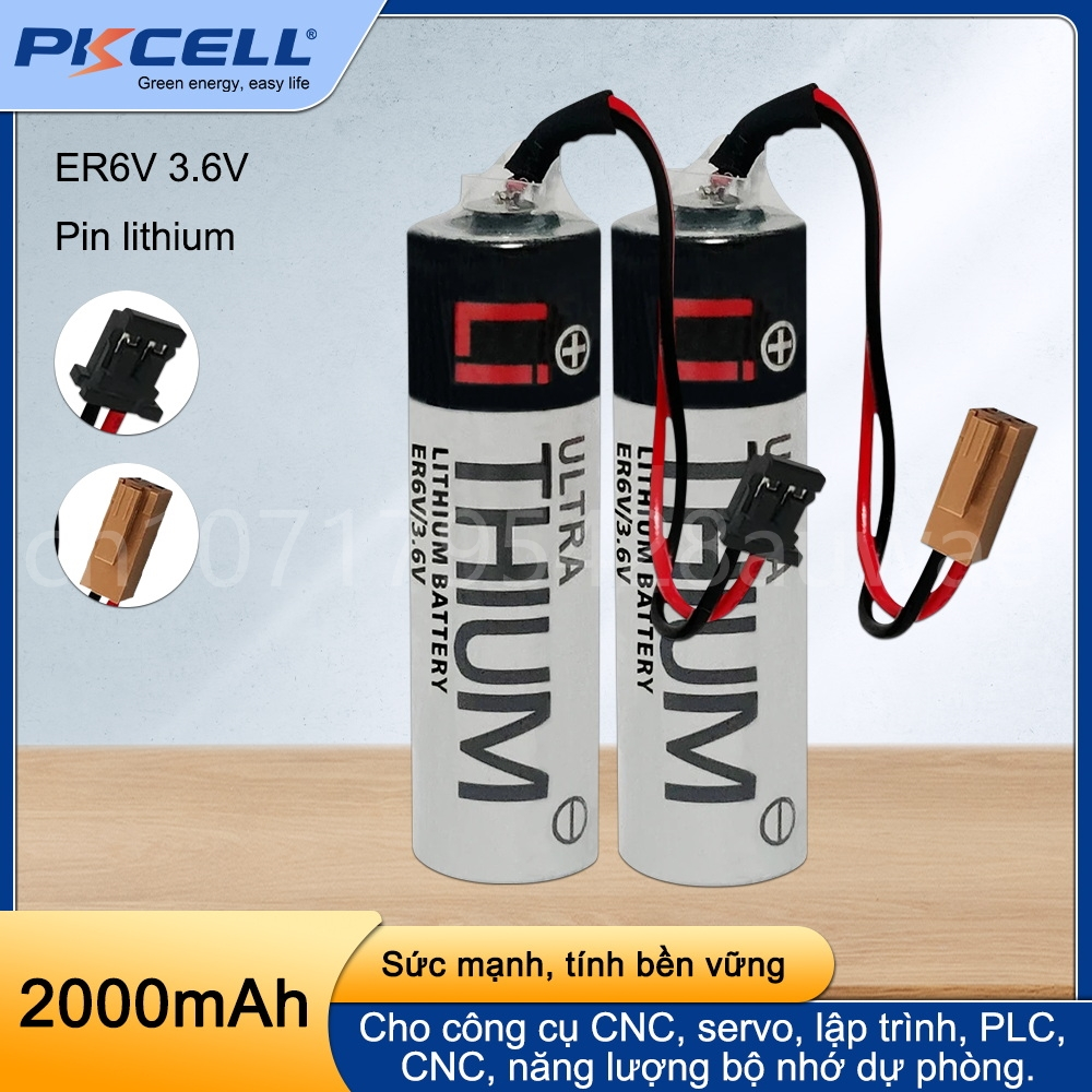 Pin Nuôi Nguồn ER6V 3.6V Toshiba 2000mAh PLC Pin | Shopee Việt Nam