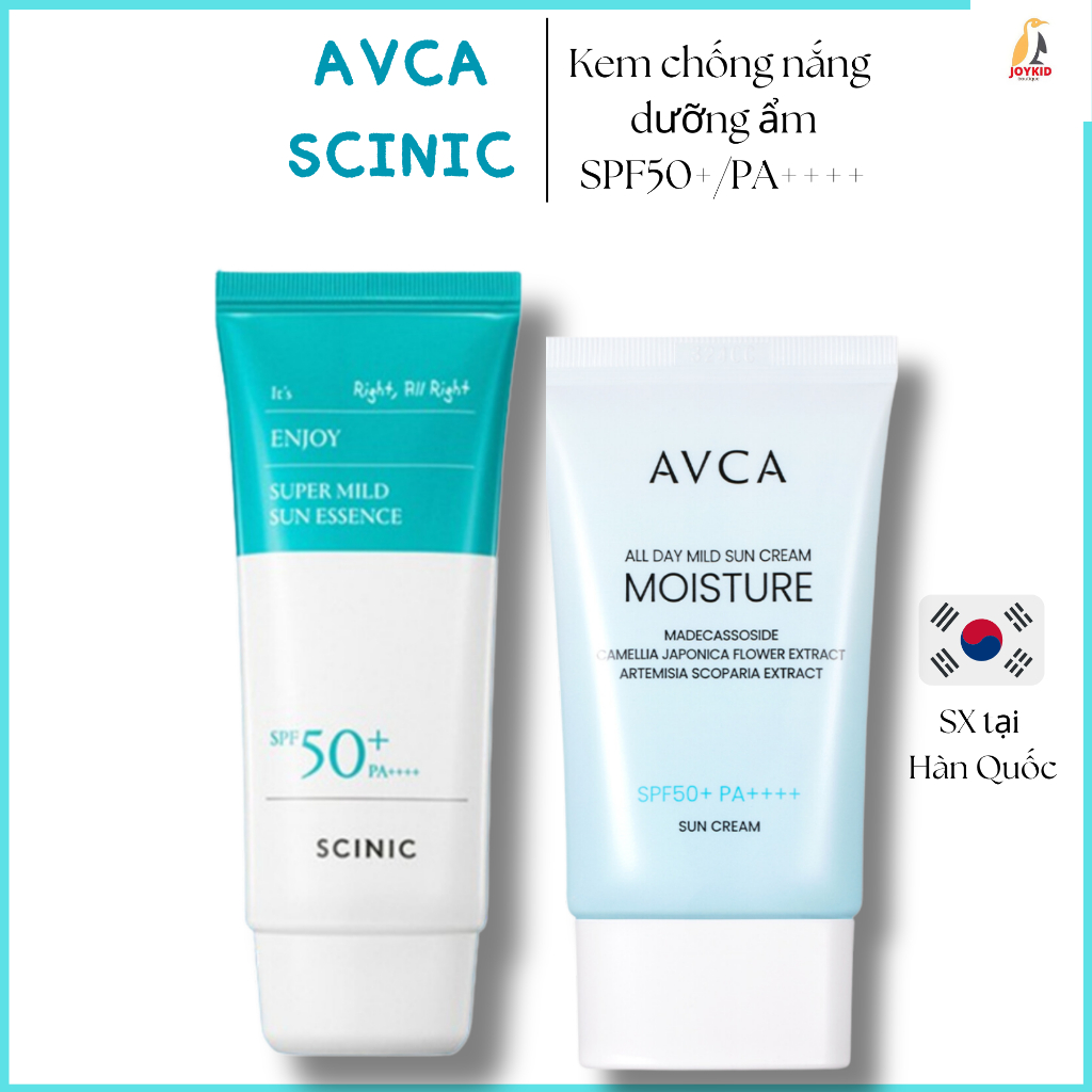 Kem chống nắng nâng tông AVCA/Leaders/Scinic All Day Sun Cream Hàn Quốc ...