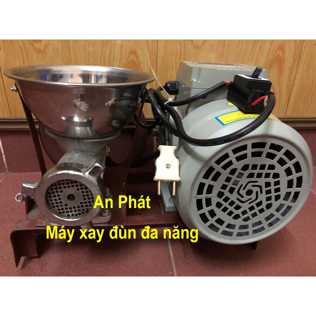 Máy xay đùn tỏi ớt công suất cao, xay đùn cám, Máy xay đùn thịt, xương ...