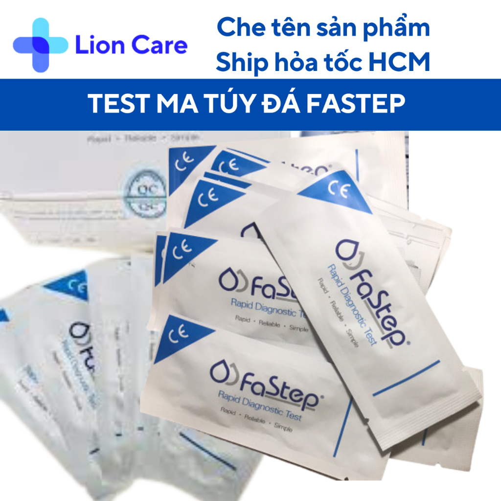 Que test ma túy que thử ma túy đá Fastep USA xét nghiệm ma túy tại nhà ...