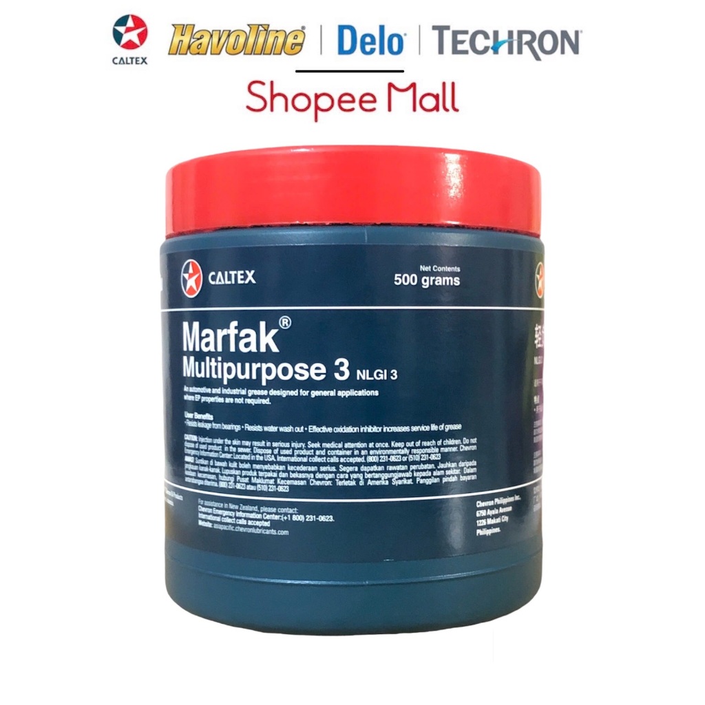 Mỡ bò bôi trơn đa năng Caltex Marfark Multipurpose NLGI 3 [ 500g ] | Shopee Việt Nam