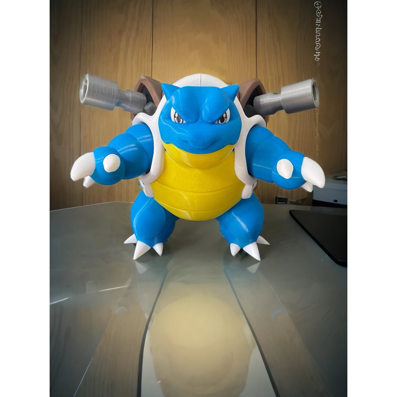 mô hình Pokémon monocle blastoise in 3D | Shopee Việt Nam