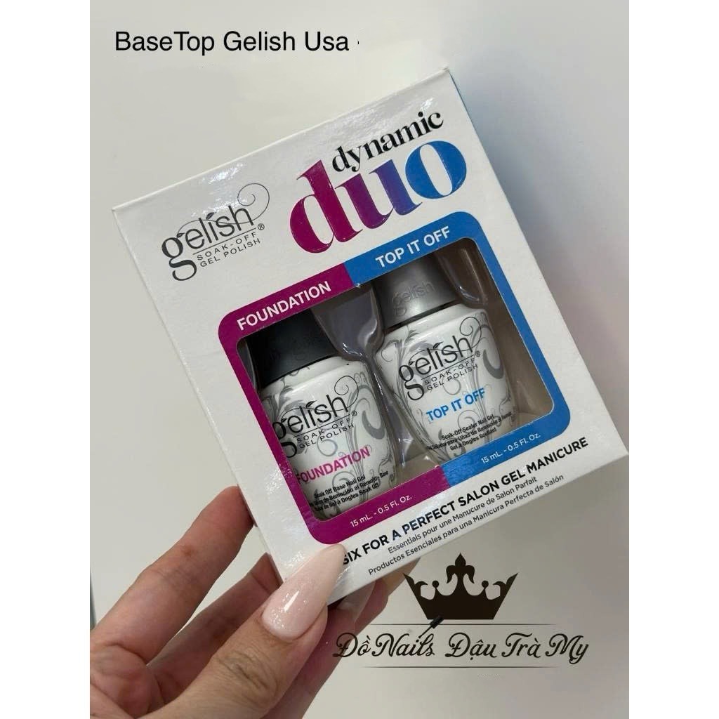 Phụ kiện nails - Base top Gelish | Shopee Việt Nam