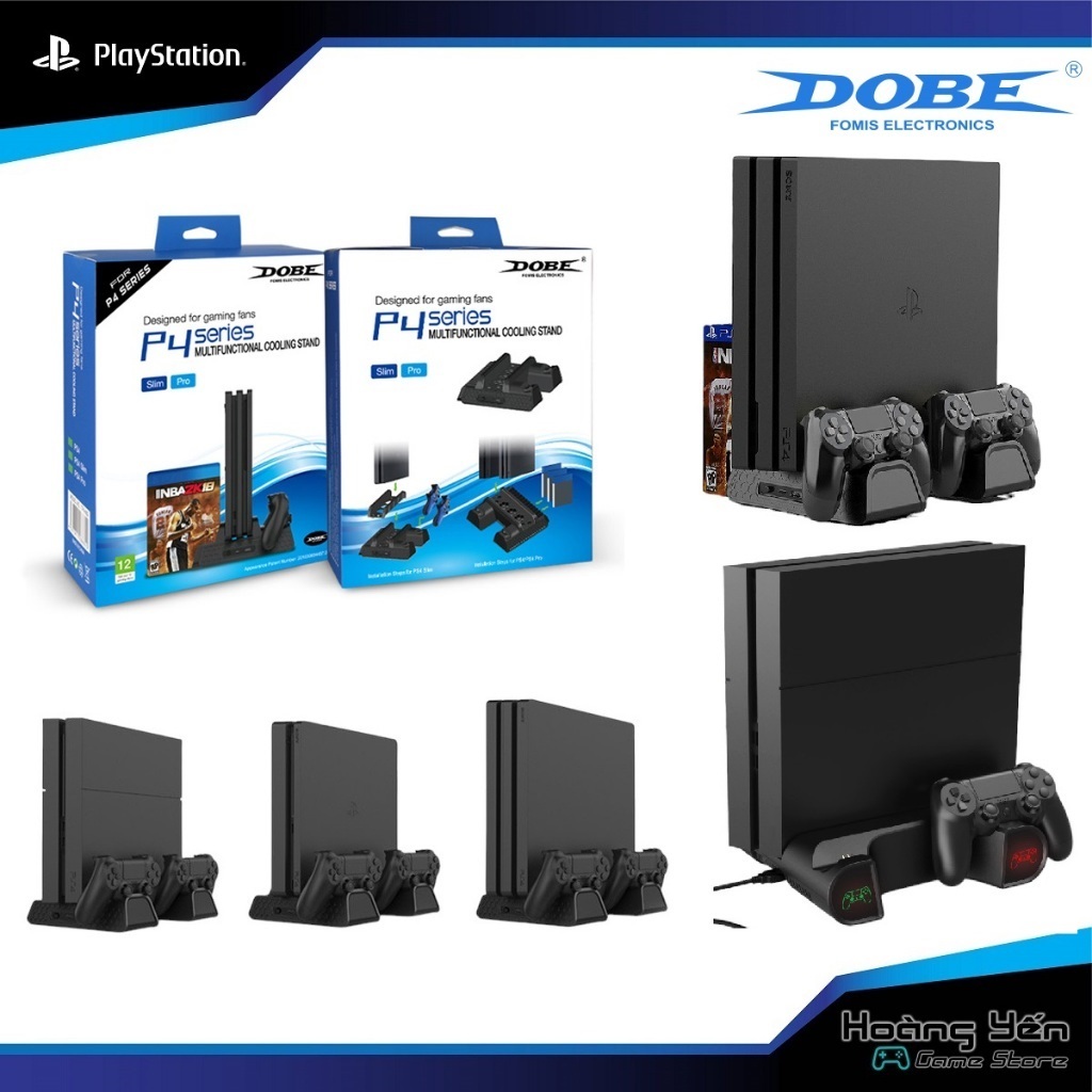 Đế tản nhiệt dobe cho ps4 slim và pro | Shopee Việt Nam