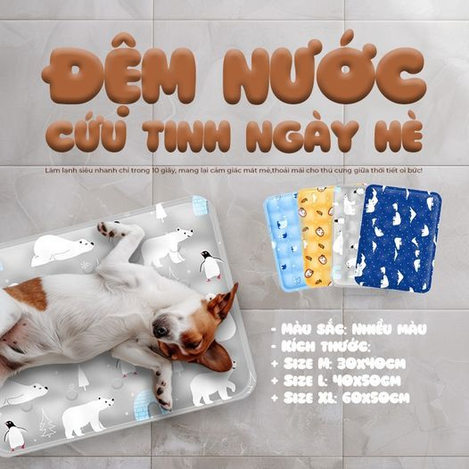THANH LÝ ĐỆM MÁT (BỊ Ố VÀNG GIẢM 25% - 30%) - Đệm Nước Mùa Hè Làm Mát ...