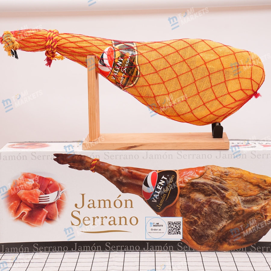 Đùi Heo Muối Jamon Sérrano Valent Nhập Khẩu Chính Hãng Tây Ban Nha 6 ...
