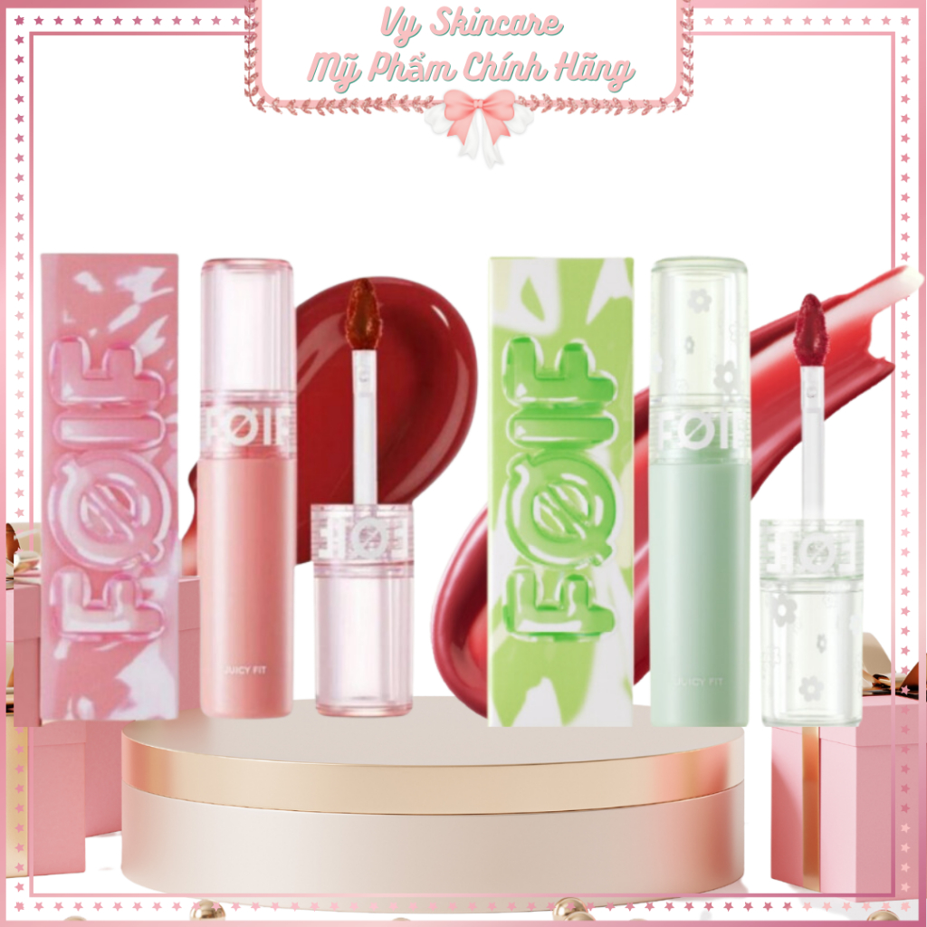 (FOIF BY MERZY) Son Tint Bóng Thuần Chay FOIF Juicy Fit Tint 3g ...