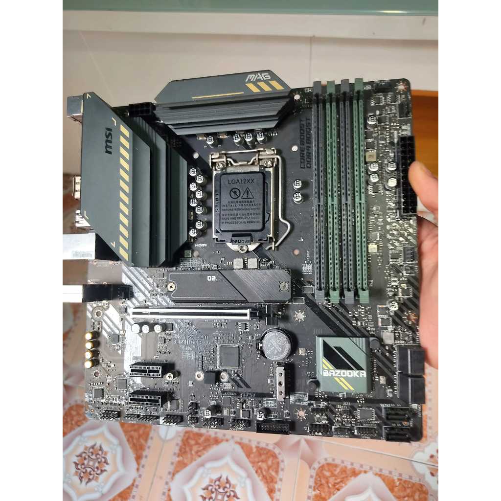 MAIN MSI B560 BAZOKA SOCKET 1200 CHẠY ĐỜI 10TH 11TH | Shopee Việt Nam