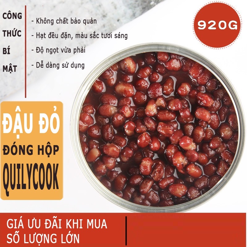 Đậu đỏ đóng hộp Quily Cook (920g) | Shopee Việt Nam