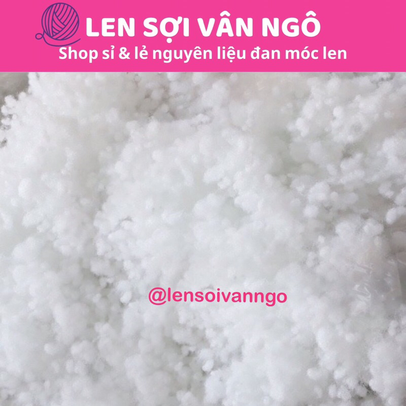 Gòn bi (bông gòn) loại 1 dùng để nhồi thú bông | Shopee Việt Nam