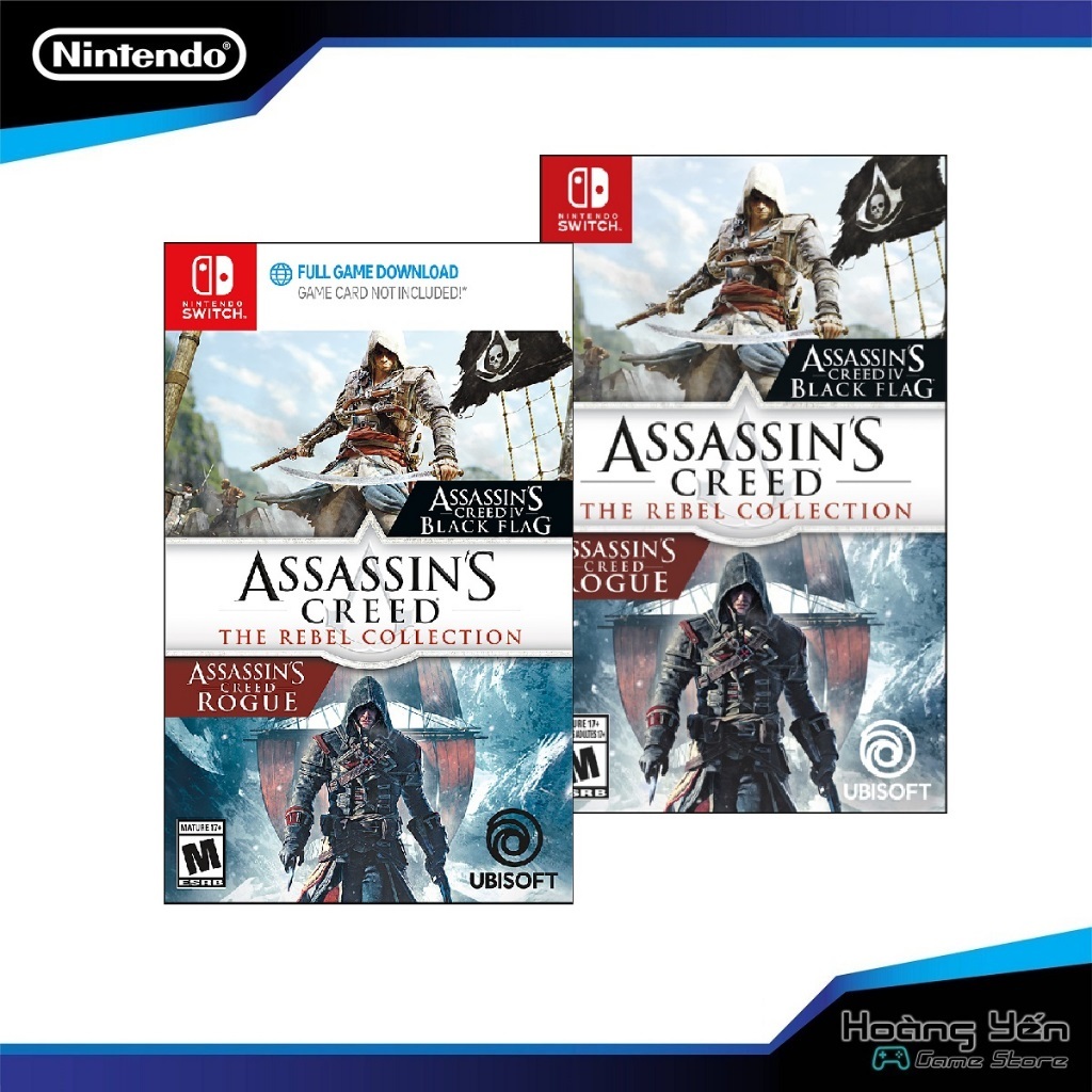 [Mã 99ELHA giảm 7% đơn 300K] Băng game Nintendo switch Assassin's creed ...