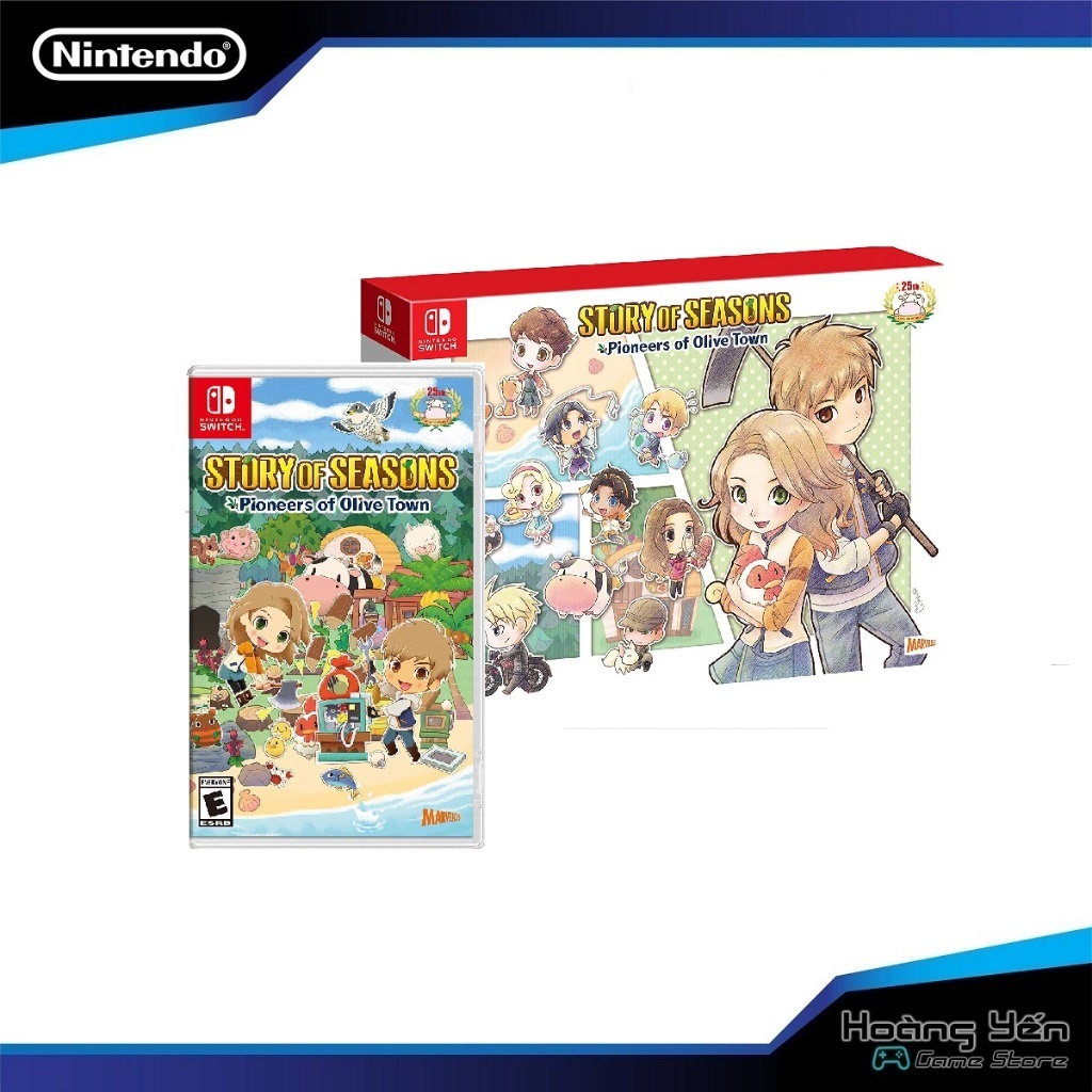 Băng game Nintendo Switch Story Of Seasons Pioneers Of Olive Town ...