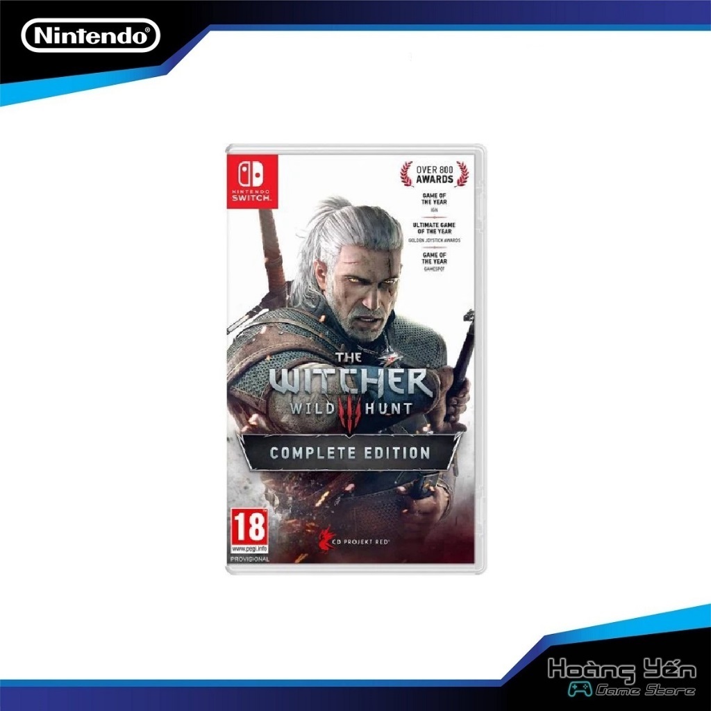 Băng game nintendo switch The witcher 3 wild hunt complete edition | Shopee Việt Nam