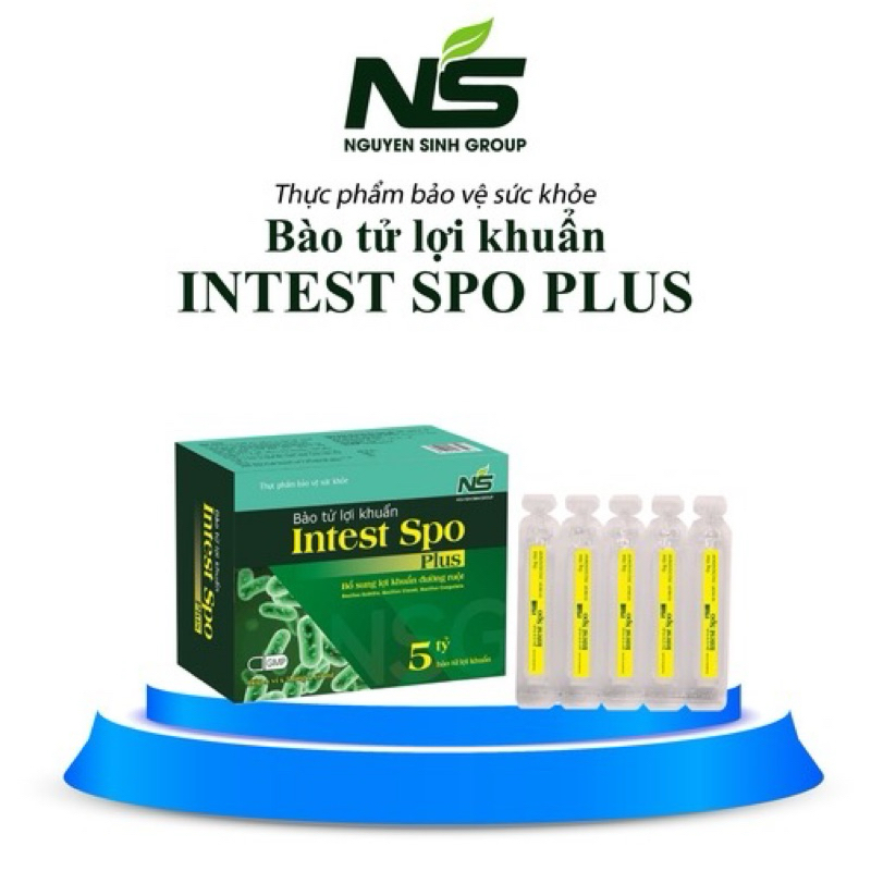 BÀO TỬ LỢI KHUẨN INTEST SPO NSG 5 TỶ LỢI KHUẨN/ỐNG BỔ SUNG LỢI KHUẨN ...