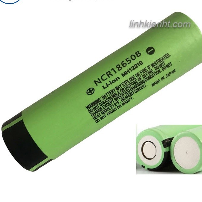 Pin sạc lithium Panasonic 18650 3400mAh mới chuẩn dung lượng (giá 1 ...