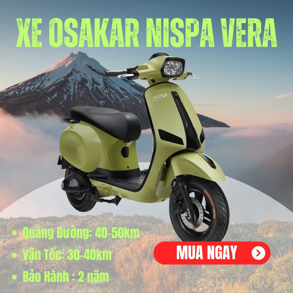 XE ĐIỆN OSAKAR NISPA VERA | Shopee Việt Nam