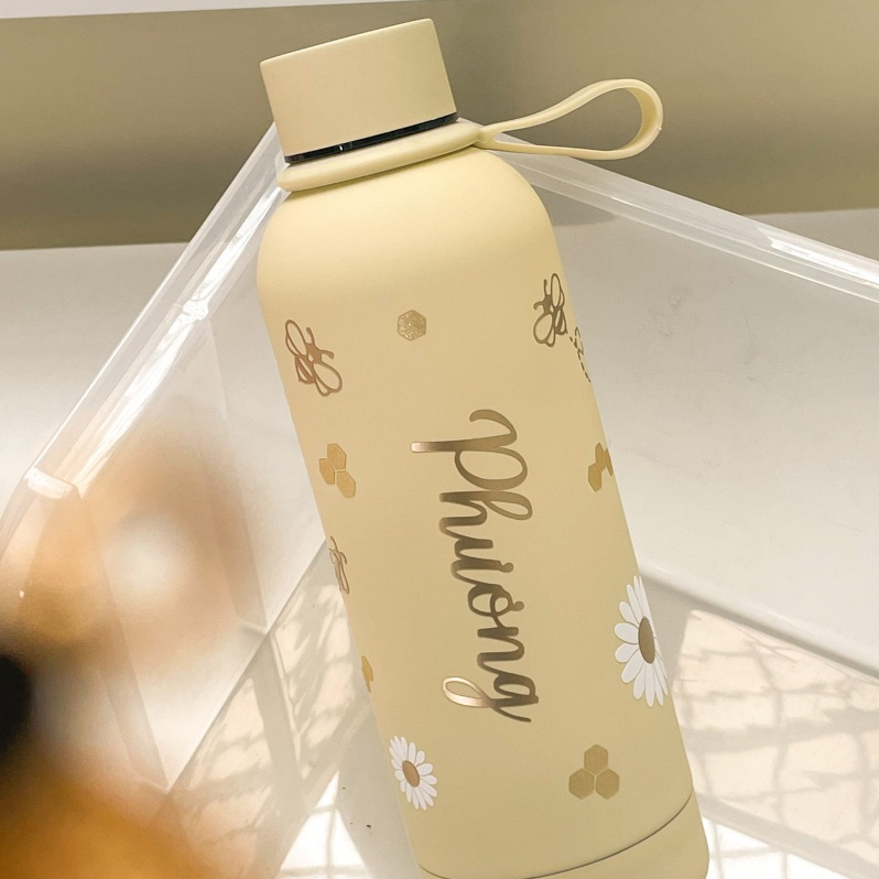 Mẫu Honey Bee - Ly Nhựa kèm Ống Hút/ Bình Nước, Ly Nước Giữ Nhiệt Đổi ...