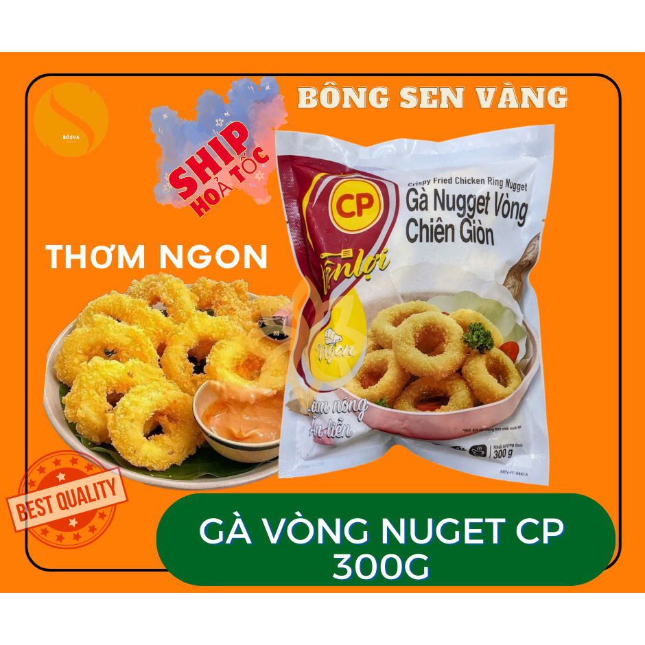 GÀ VÒNG NUGET CP 300G - THƠM GIÒN TIỆN LỢI | Shopee Việt Nam