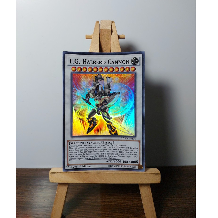 [ Đỗ Lạc Shop ] Thẻ Bài Mint90 Yugioh Monster T.G. Halberd Cannon - LC5D-EN216 - Super Rare ...