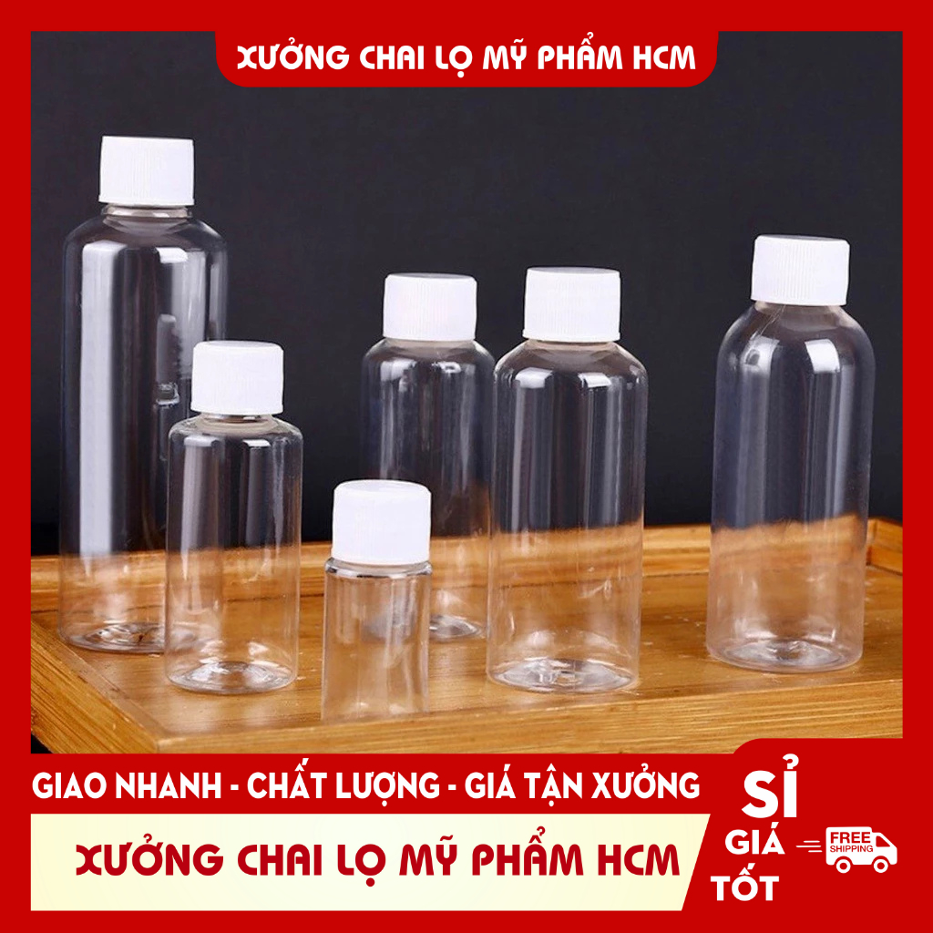 Chai Nhựa Nắp Vặn 20ML/30ML/50ML/100ML Chiết Mỹ Phẩm, Gel Rửa Tay, Chai Lọ Mỹ Phẩm | Shopee Việt Nam