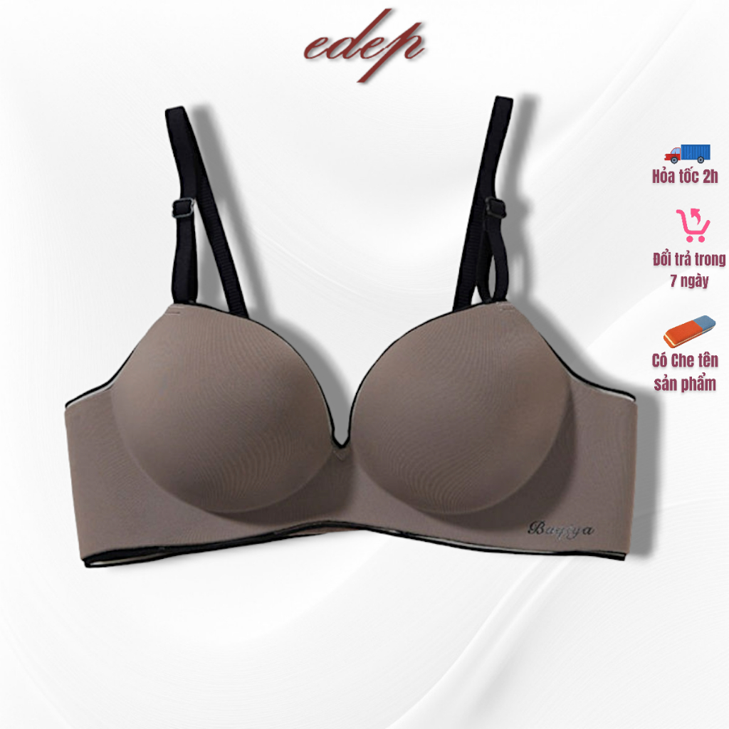 Áo LóT Nữ KhôNg GọNg Đệm Vừa, Áo Ngực Baqiya Liền Mạch Nâng Ngực Chống ...