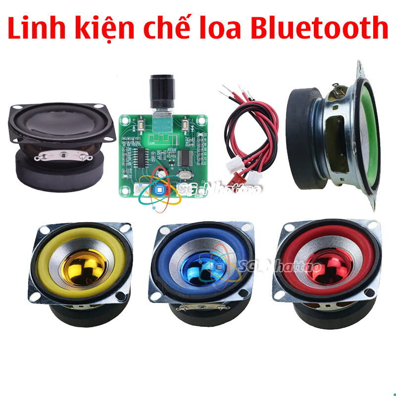 Combo linh kiện chế loa 4R 5W có bluetooth 5.0 âm thanh siêu hay tùy chọn | Shopee Việt Nam