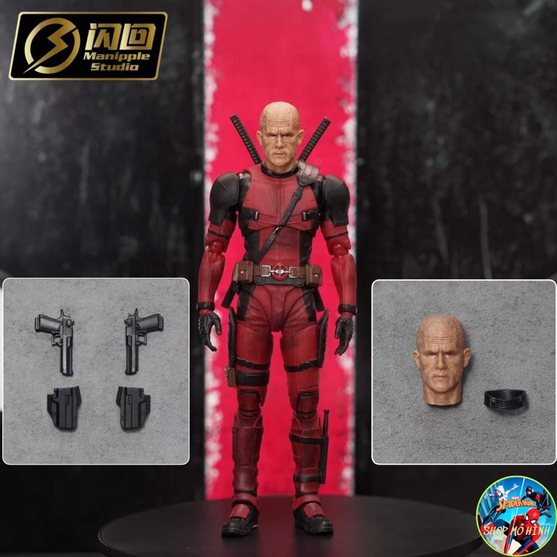 [HÀNG SẴN] Manipple Studio 1/12 Men Soldier Deadpool Burnt Ryan ...