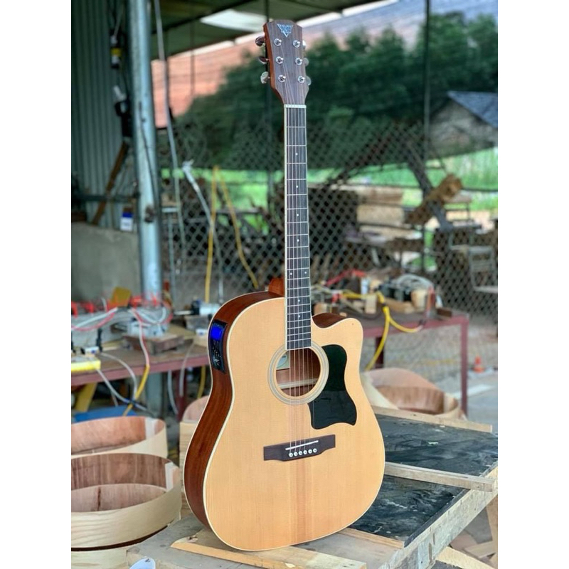 [CHÍNH HÃNG] Guitar Acoustic T370 Guitar TNT, Full Size 41, Tặng Phụ ...