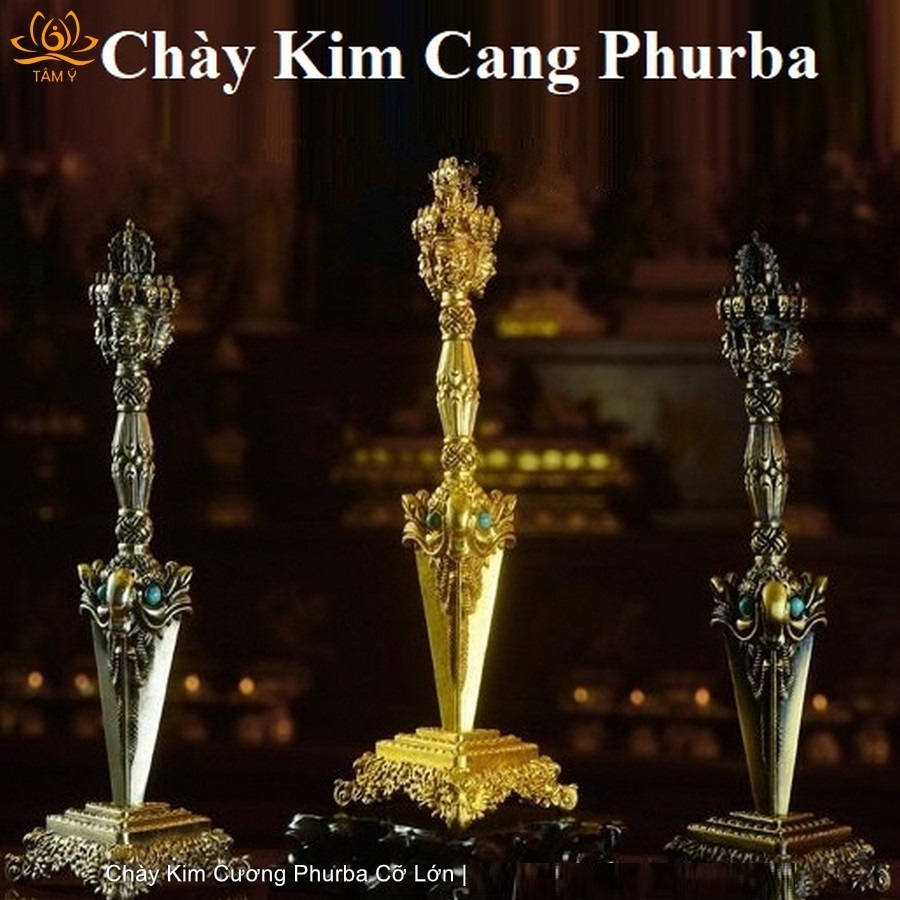 Chày Kim Cang Phổ Ba Phurba MS01 cao 21cm Vật Phẩm Pháp Bảo Mật Tông Tâm Ý | Shopee Việt Nam